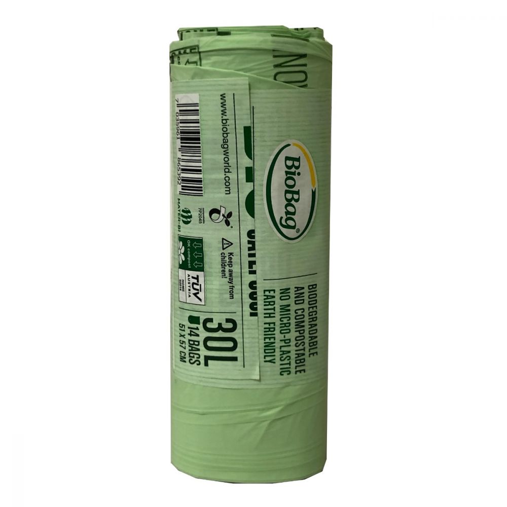 BioBag Compostable Bin Liners 30L (14 Pack) | Wholesome Market