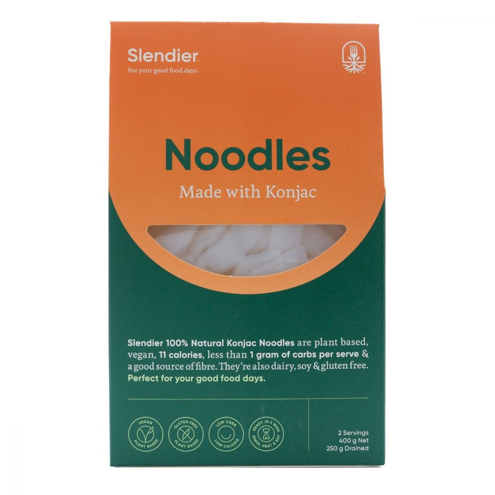 Slendier Konjac Noodles - 400g | Wholesome Market