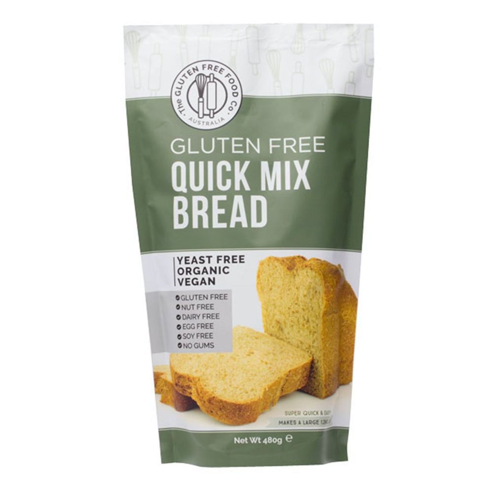 The Gluten Free Food Co Quick Mix Bread Mix - 480g | Wholesome Market