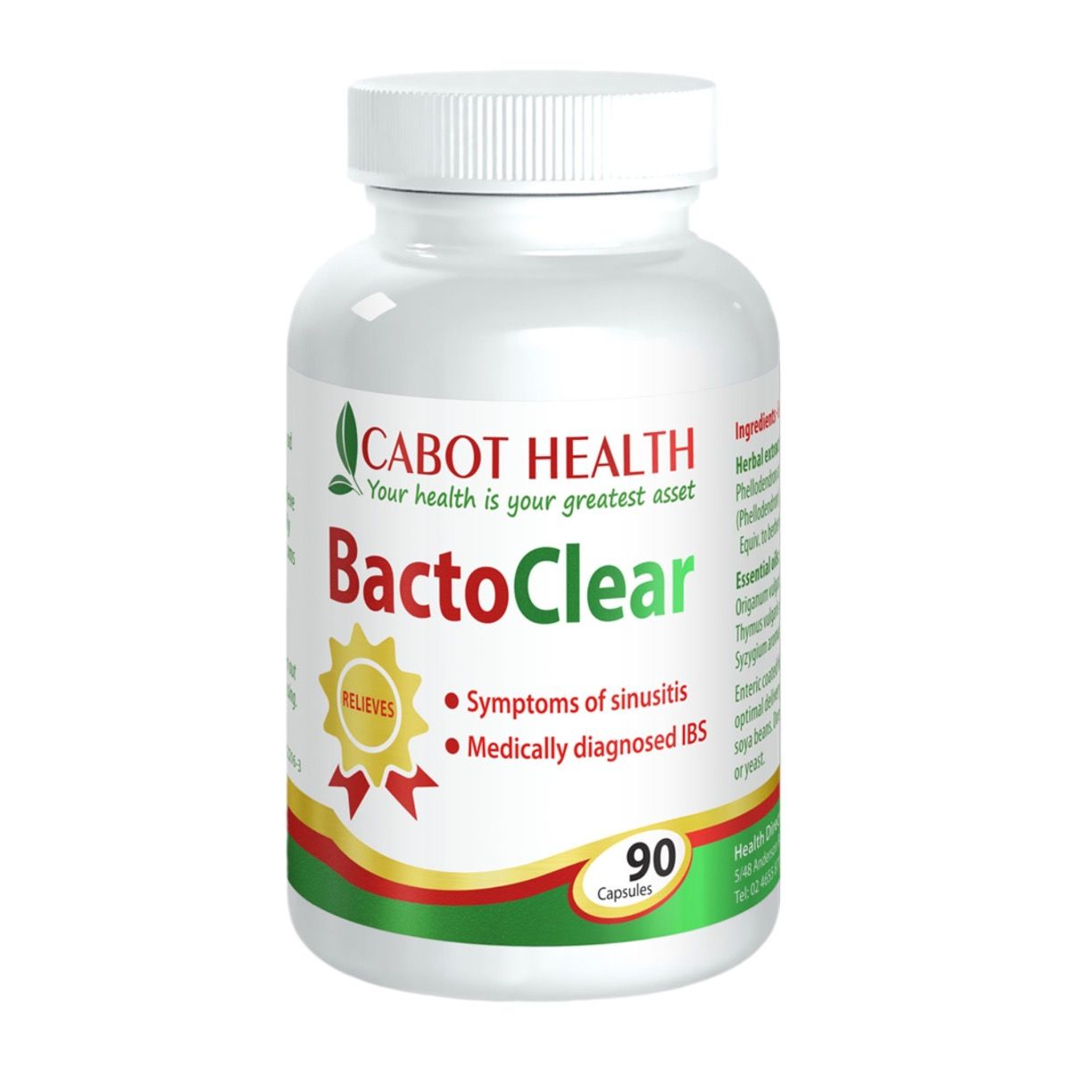 Cabot Health BactoClear - 90 Caps | Wholesome Market